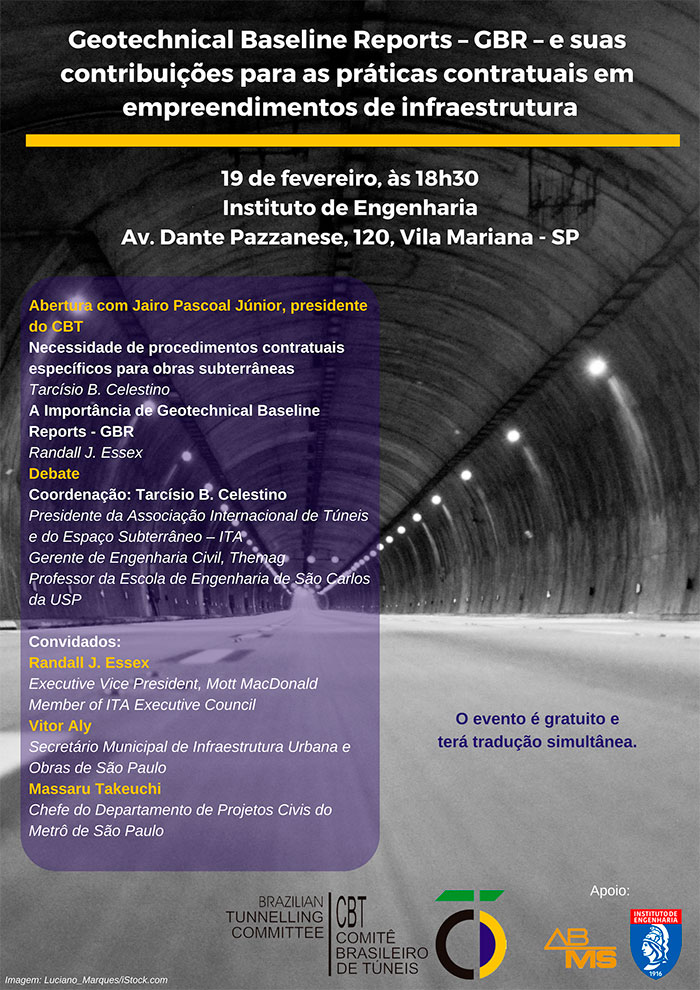 Geotechnical Baseline Reports - GBR e suas contribuições para as ...