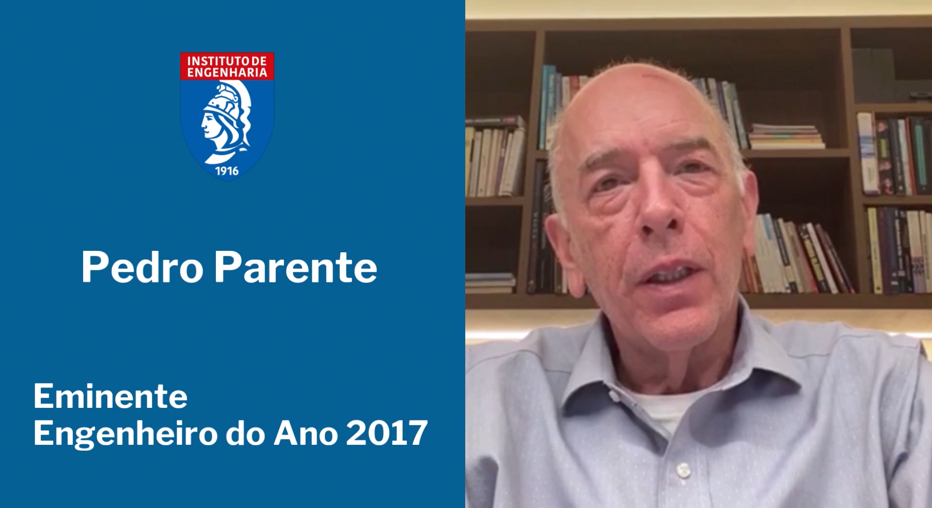 Pedro Parente felicita Carlos Nobre como Eminente Engenheiro do Ano ...