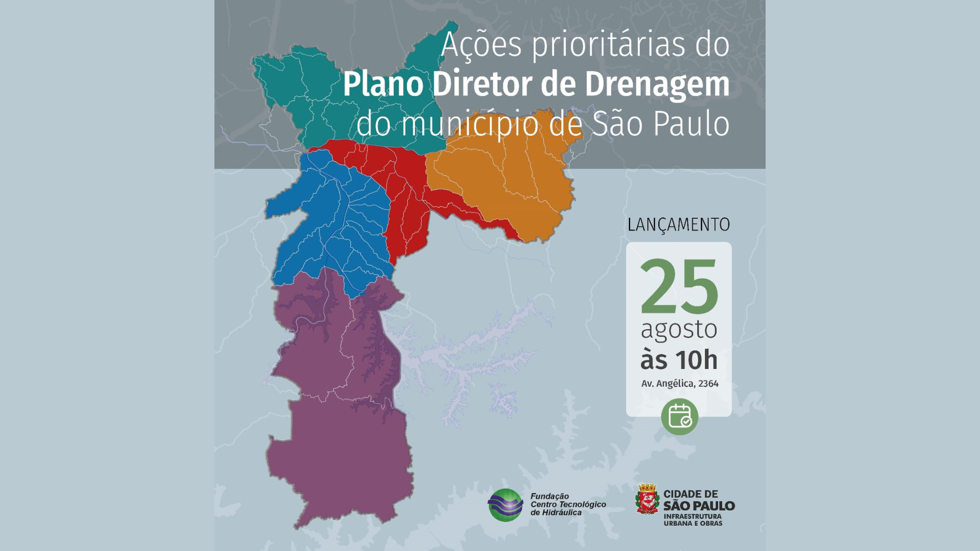 Ações prioritárias do Plano Diretor de Drenagem do município de São ...
